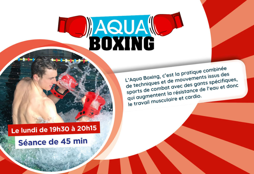 Aqua Boxing - activité du Dragon d'Eau - Centre Aquatique Amandinois